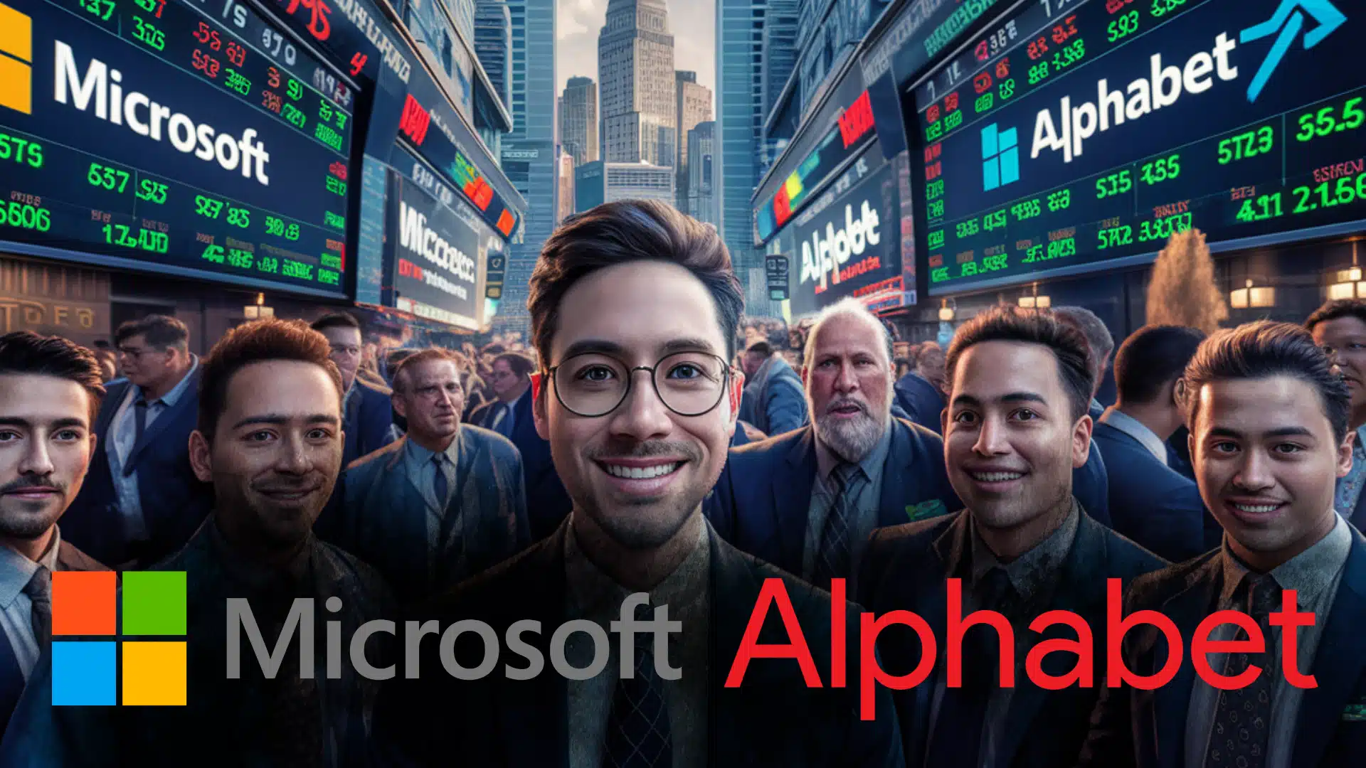 Skvelé výsledky Microsoft a Alphabet - akciové trhy okamžite reagovali